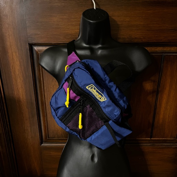 Coleman | Bags | Vintage Coleman Fanny Pack Retro 8s 90s Festival Indie ...